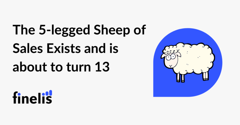 The 5-legged sheep of sales exists and is about to turn 13 | Finelis ...